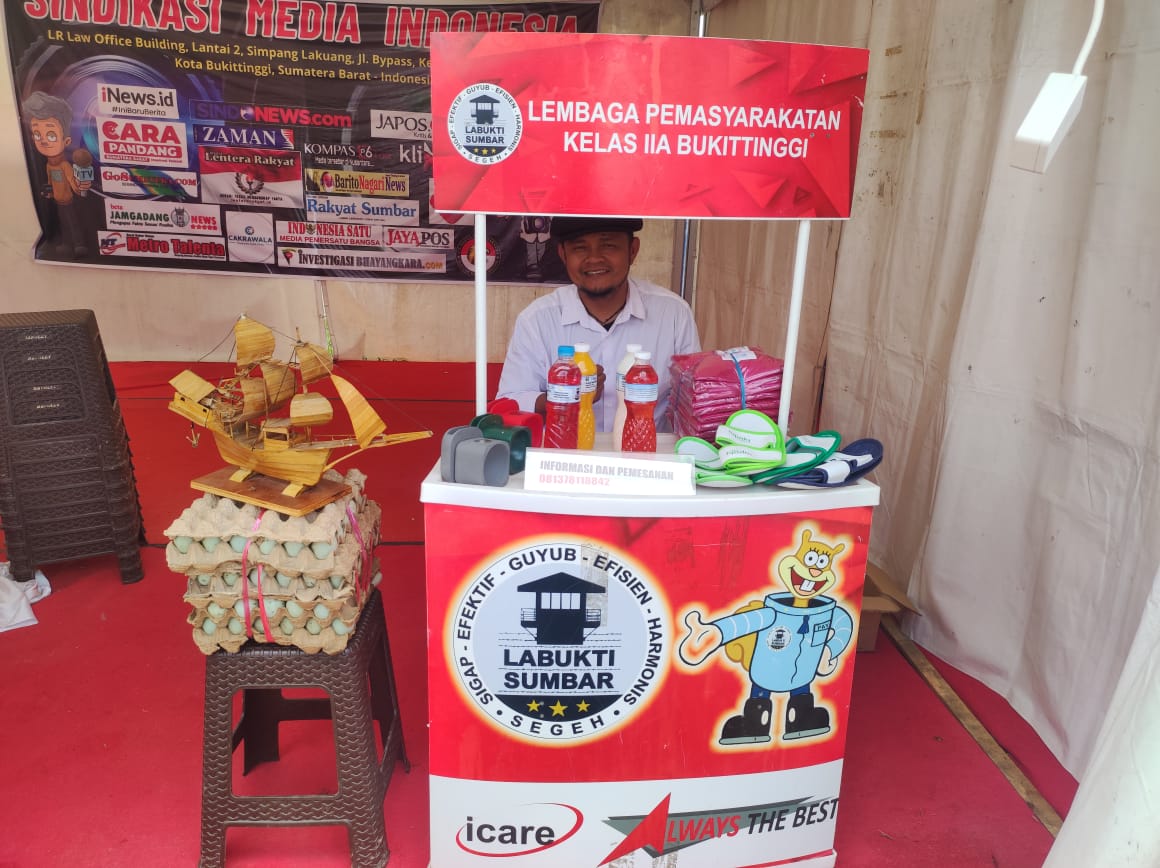 Produk Kreatif Narapidana Lapas di Pedati Xlll Sambut HJK Bukittinggi ...