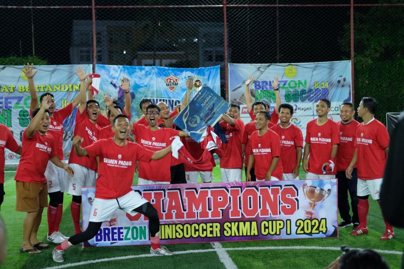 Tim Minisoccer Semen Padang Juara 1 Breezon Minisoccer SKMA I Cup ...